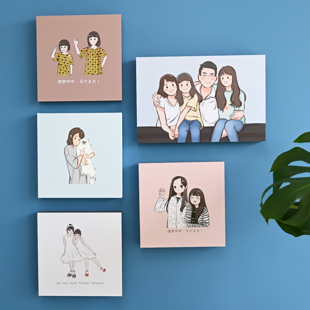 文青都愛！美圖秀秀APP「似顏繪」功能好美、好好玩 – nuPhoto拍立洗